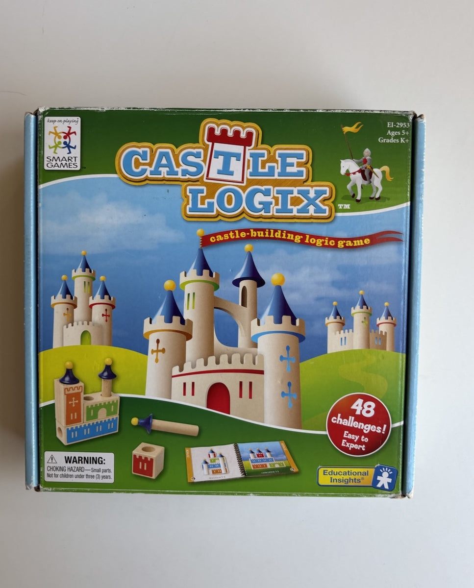 Smart Games Castle Logix kids 5+ years educational game, VGUC