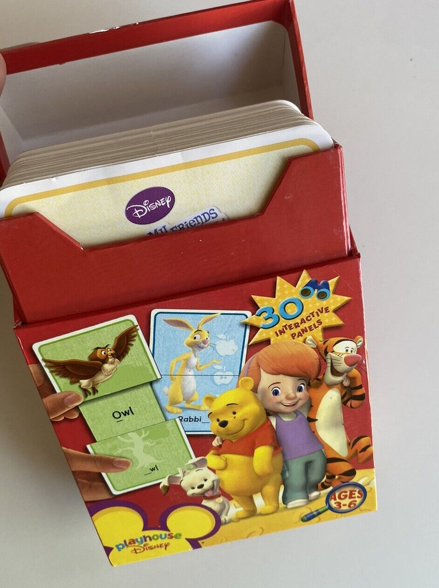 Disney My Friends Tigger & Pooh Word Fun Interactive Flash Cards game