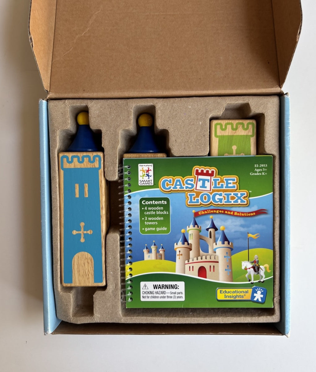 Smart Games Castle Logix kids 5+ years educational game, VGUC